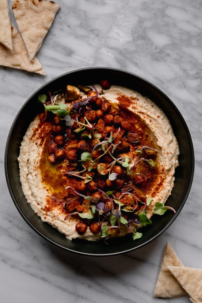Eggplant Hummus - Fanciful Eats