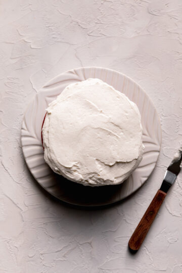 Small Red Velvet Cake - Fanciful Eats