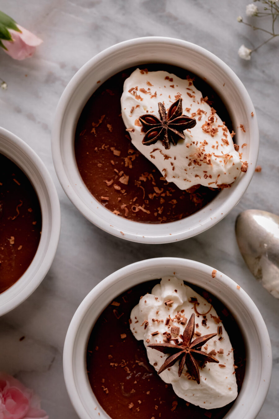 Five Spice Dark Chocolate Budino - Fanciful Eats