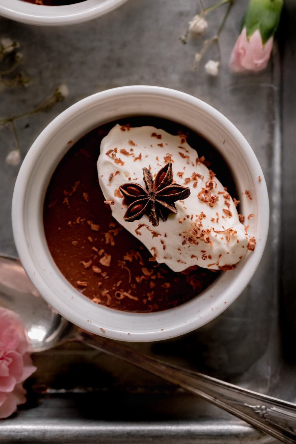 Five Spice Dark Chocolate Budino - Fanciful Eats