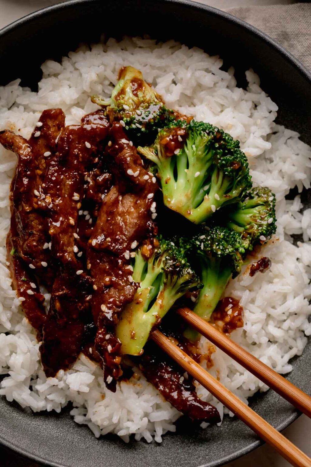 Five Spice Beef and Broccoli - Fanciful Eats