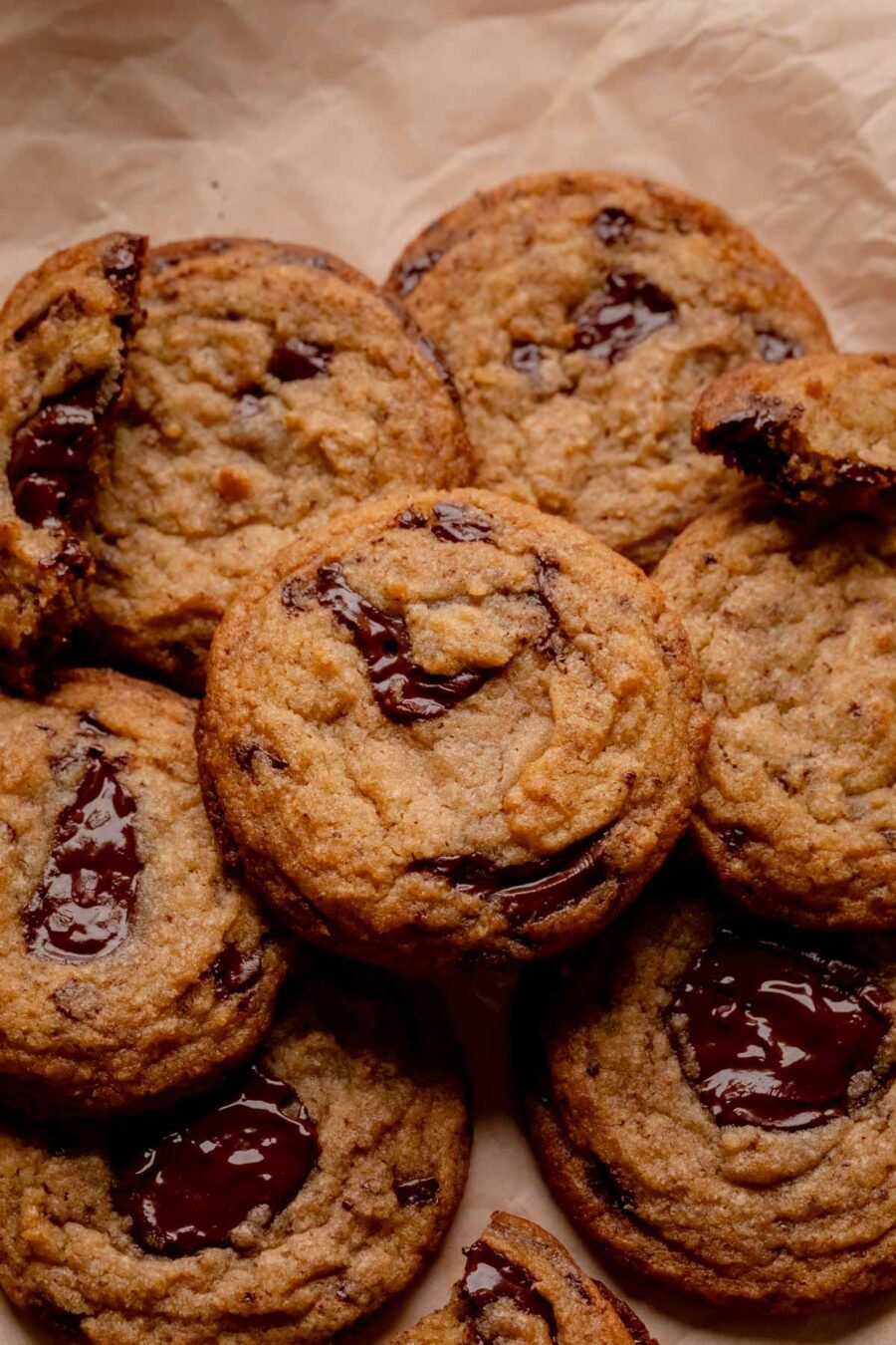 Brown Butter Miso Chocolate Chip Cookies - Fanciful Eats