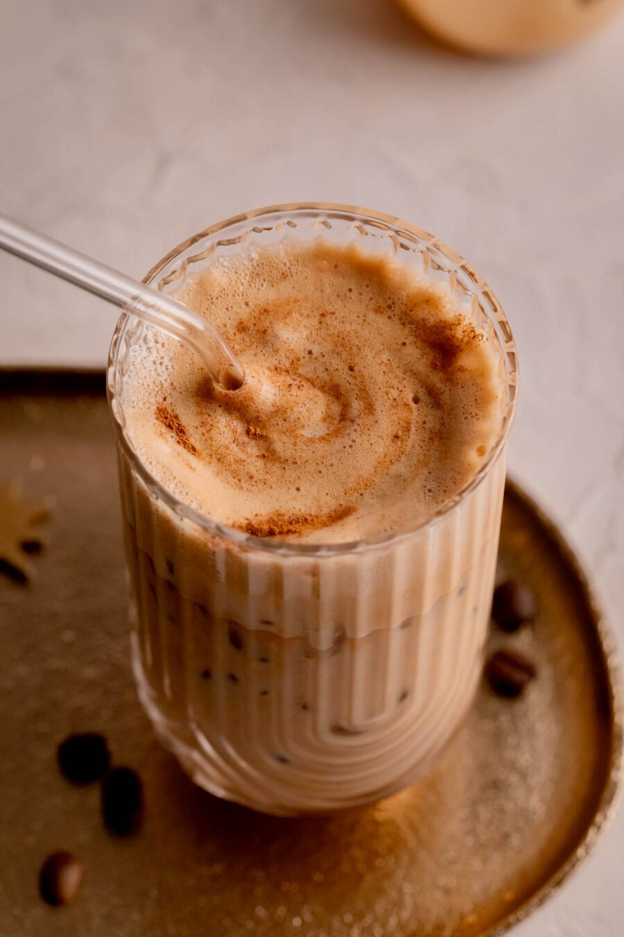 Iced Spanish Latte - Fanciful Eats