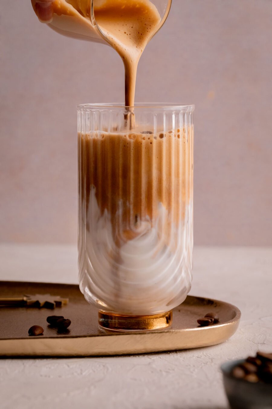 Iced Spanish Latte - Fanciful Eats