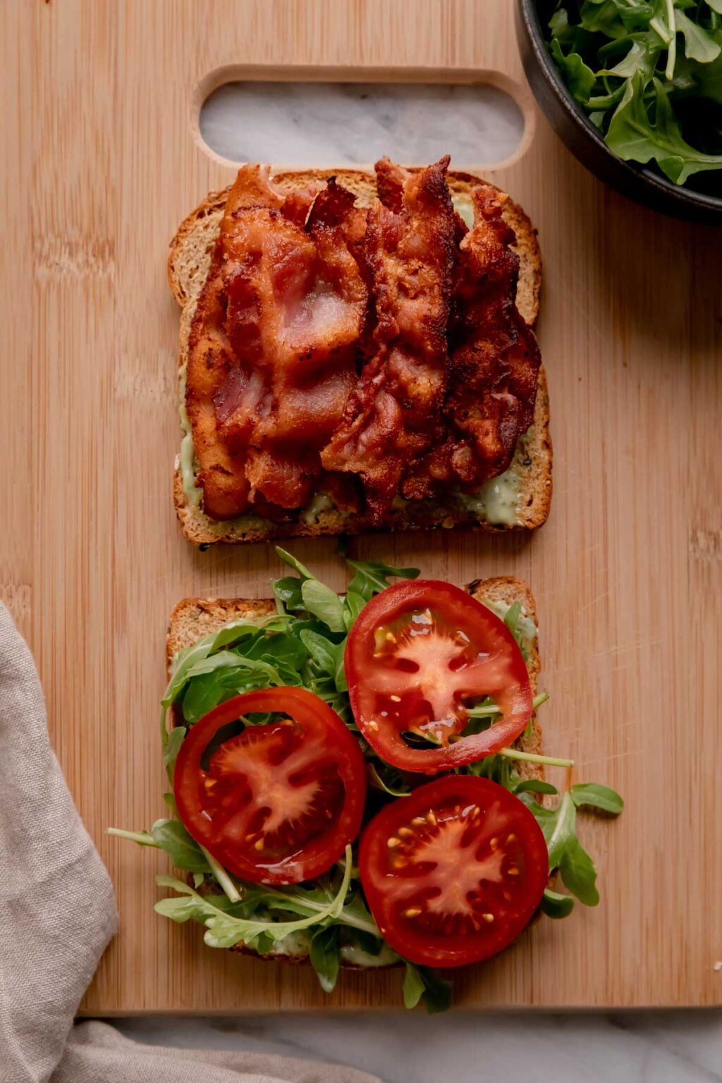 BAT Sandwich - Fanciful Eats