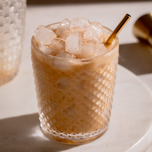 Coconut Coffee Rum Cocktail (Non-Alcoholic) - Fanciful Eats