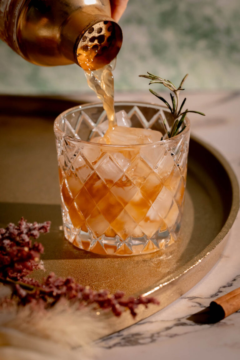 Fireside Cocktail (Non-Alcoholic) - Fanciful Eats