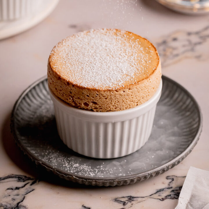 Earl Grey Soufflé - Fanciful Eats
